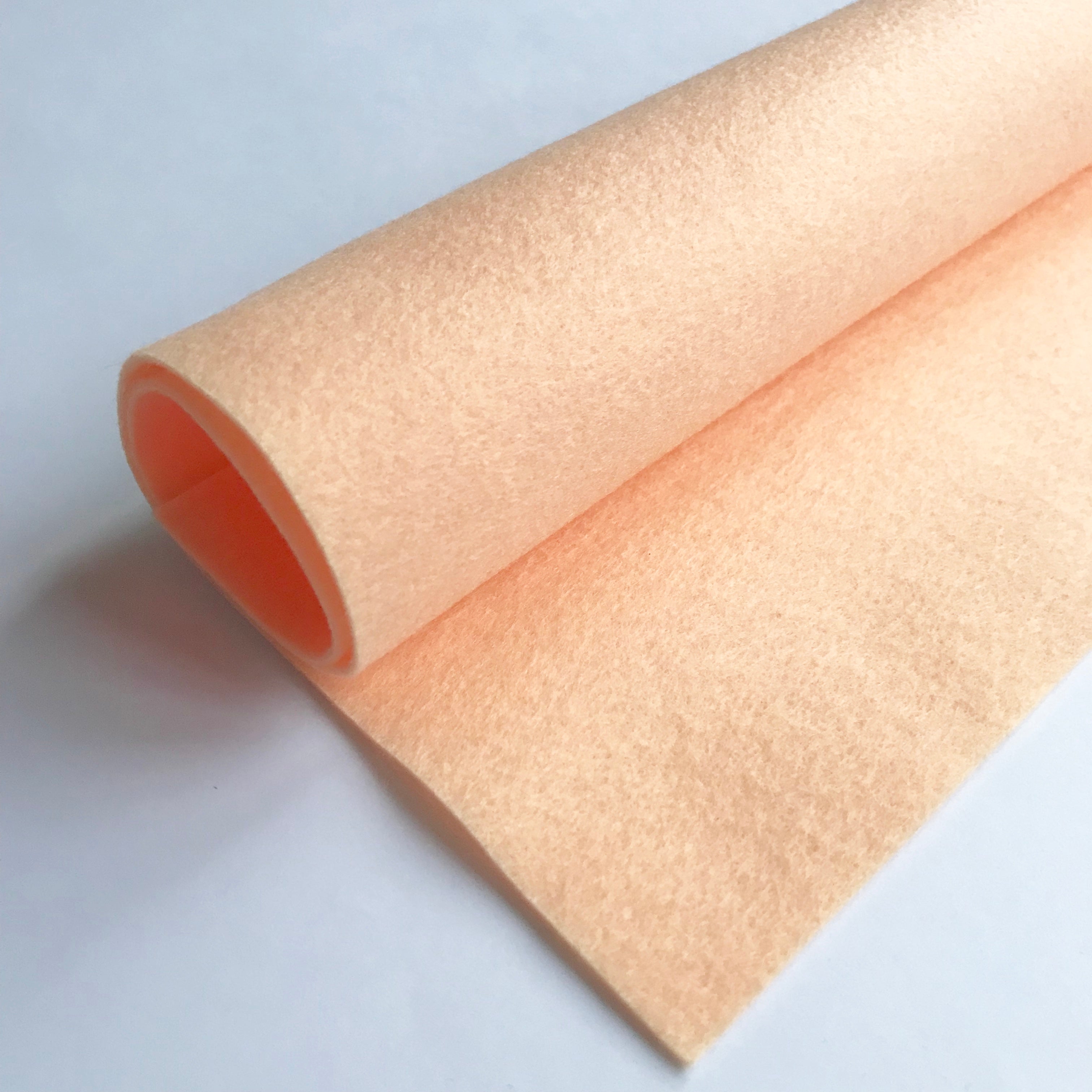Peach - Polyester Craft Felt Sheet – The Felt Fairy